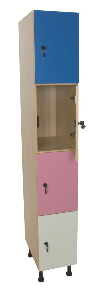 Locker Column - 4 Doors - Kika Toys - Clothes, educational toys and ...